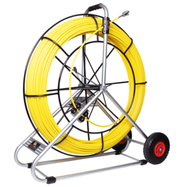 Runpotec Fiberglass Rod 11mm x 200m (12mm thread), Wheeled Cage (1000mm ...